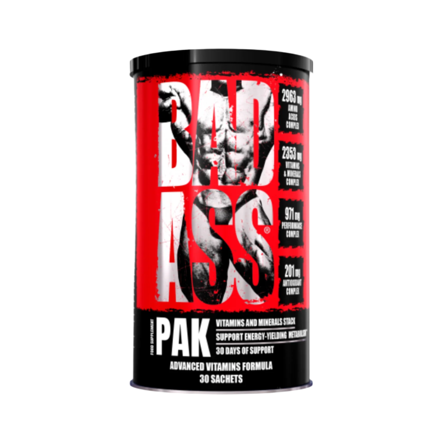 Bad Ass Pak Vitamins & Mineral Complex [30 SACHETS]| Protein House