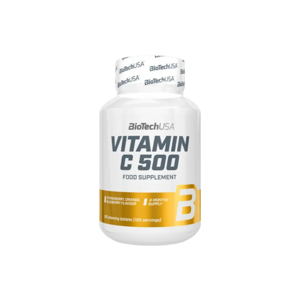Biotech USA Vitamin C 500 [120 chewing tablets] | Protein House