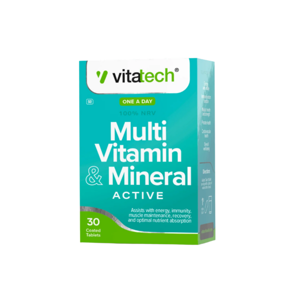 Vitatech Multi vitamins and Mineral Active [30 Tablets] | Protein House