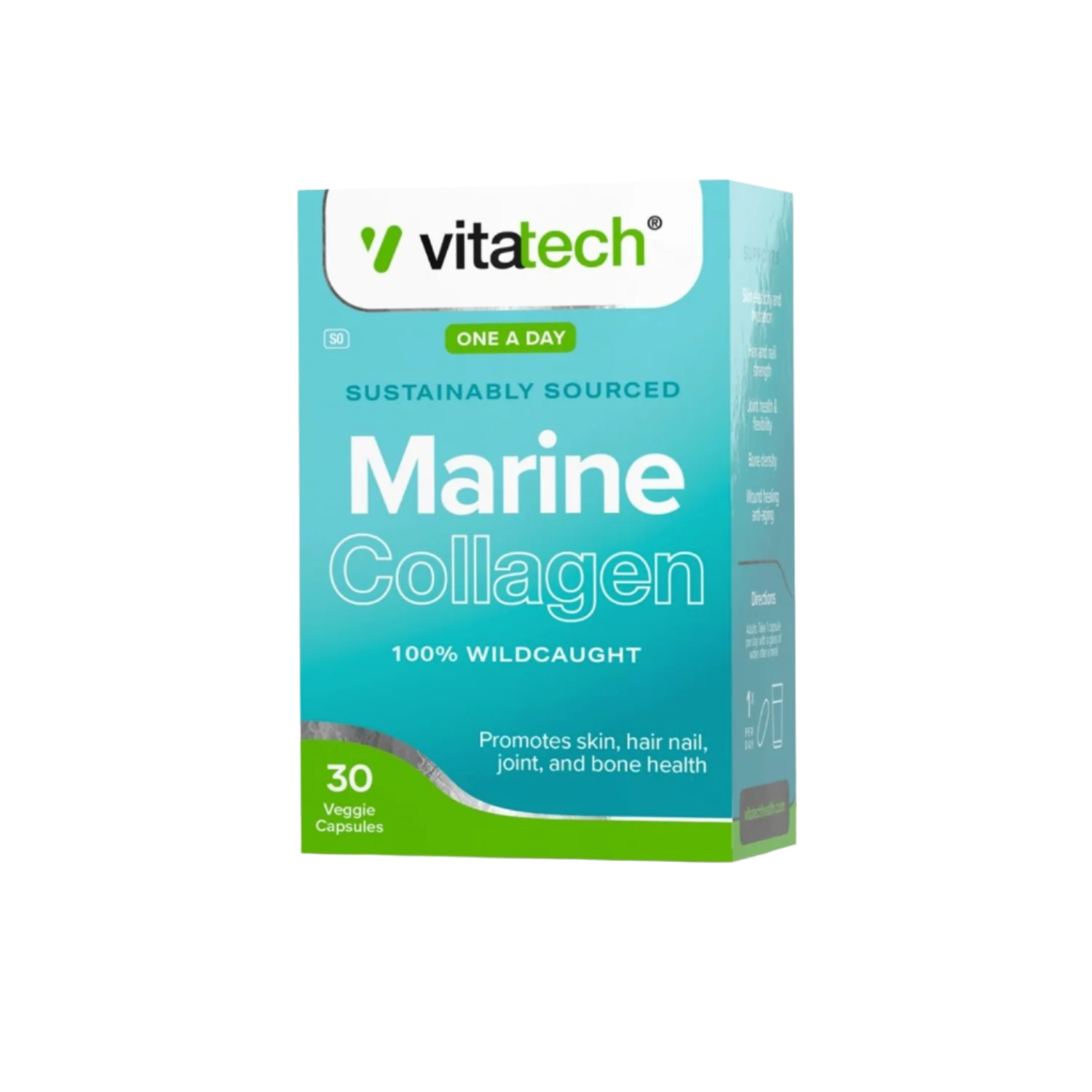 Vitatech Marine Collagen 30 Veggie Capsules | Protein House